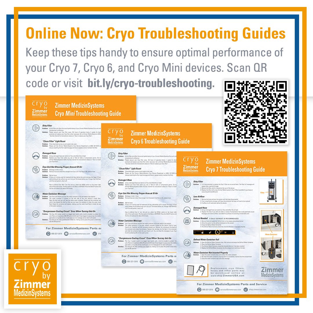 Zimmer MedizinSystems Enhances Support with New Cryo Troubleshooting ...